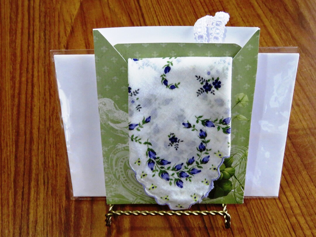Vintage Hanky Card - Etsy