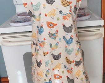 Handmade Reversible Apron - Etsy