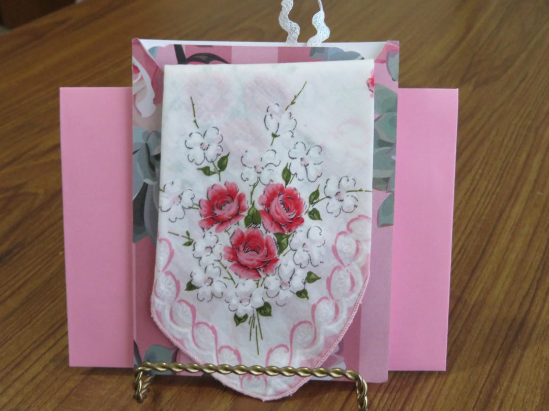 Vintage Hanky Card - Etsy