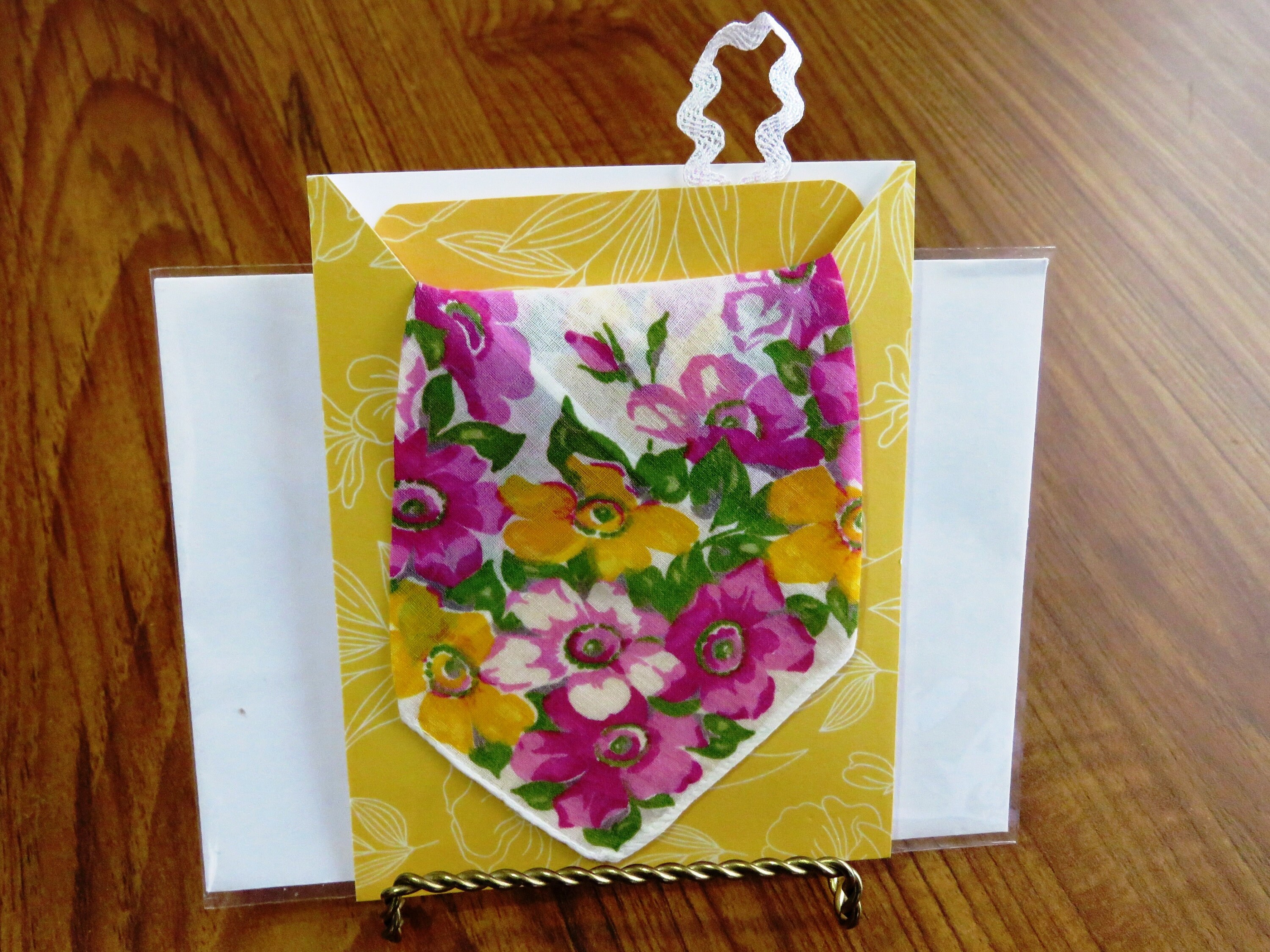 Vintage Hanky Card - Etsy