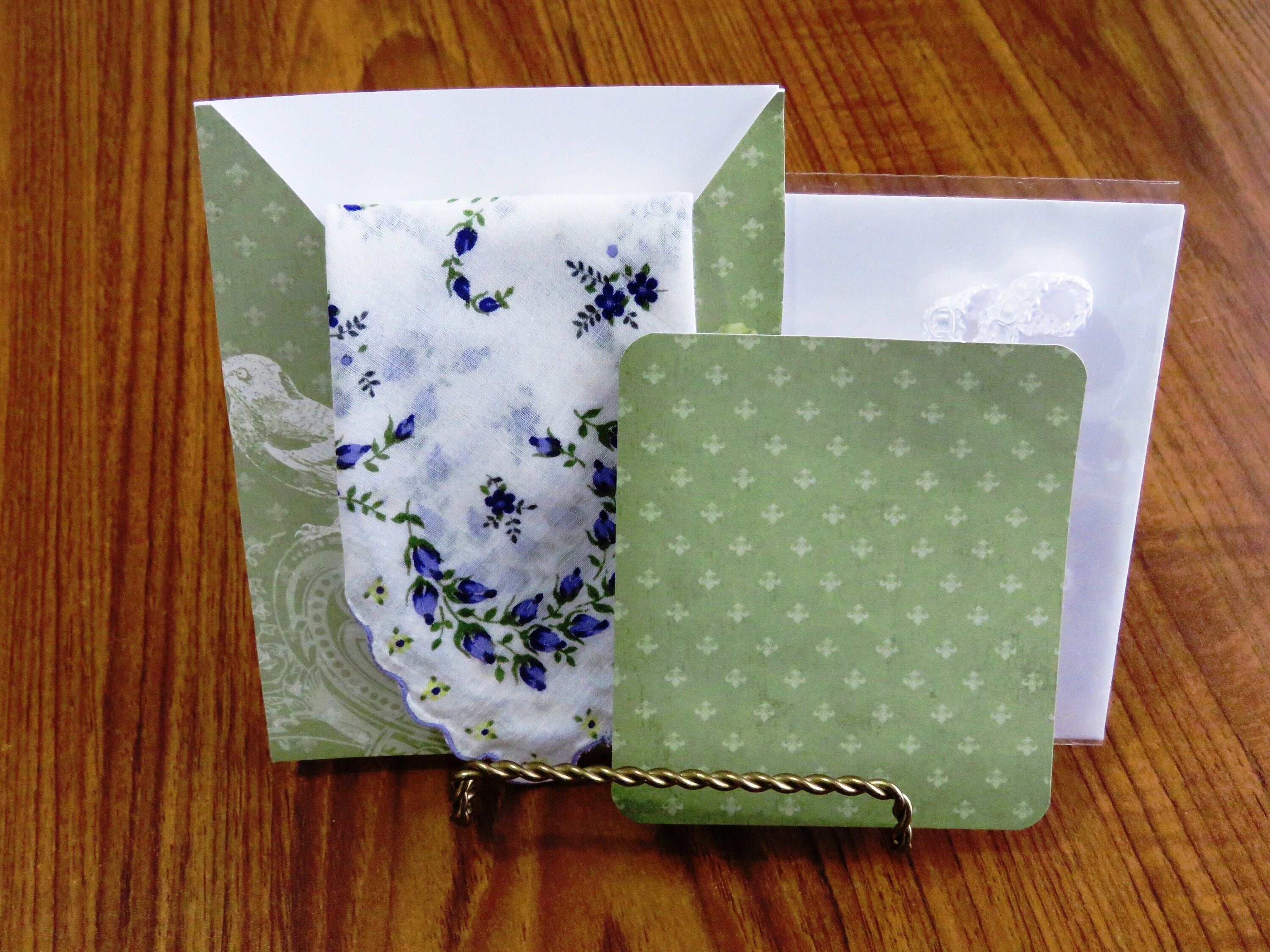 Vintage Hanky Card - Etsy
