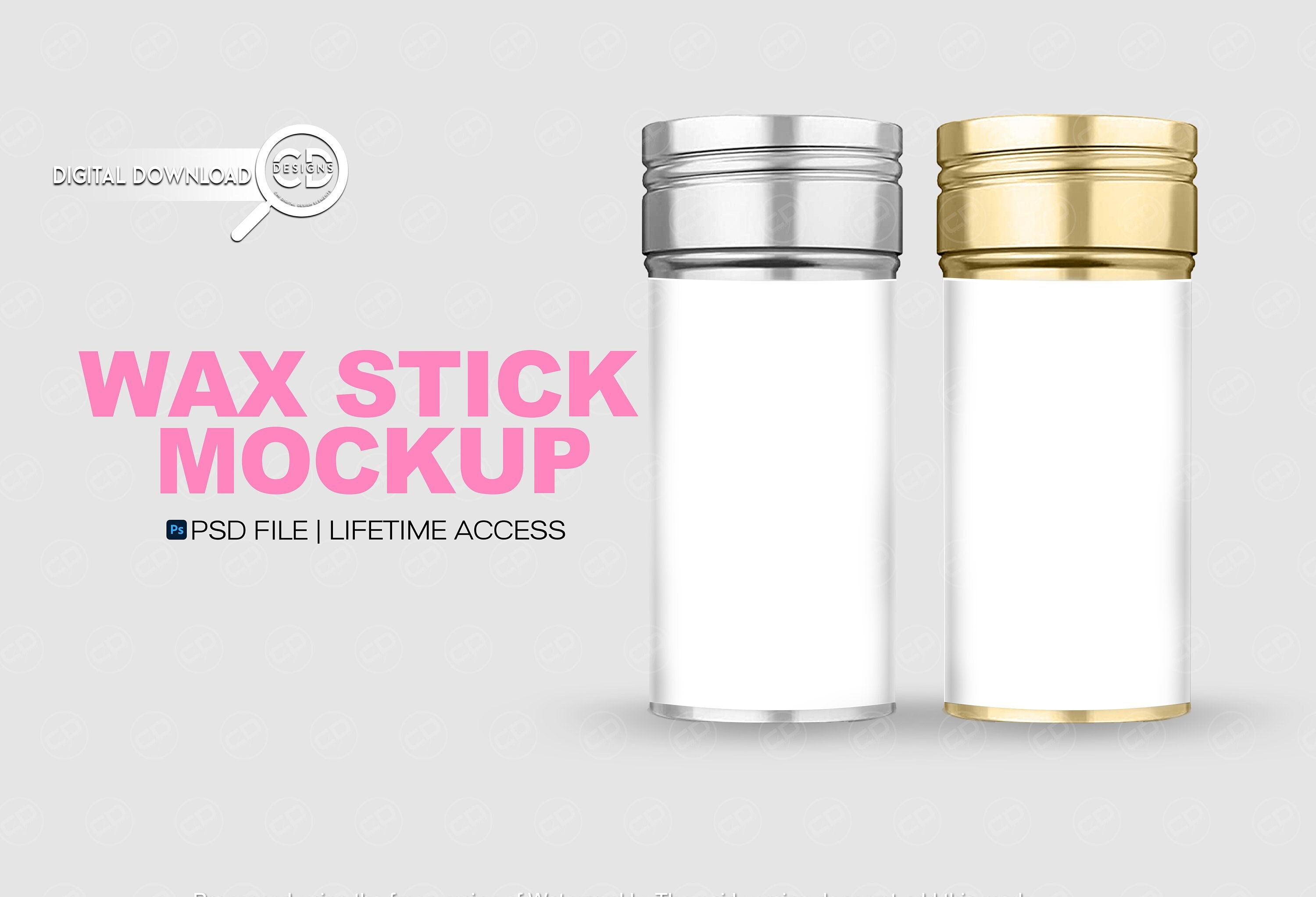 Wax Stick Mockup PSD Hair Product Mockup Editable Mockup - Etsy