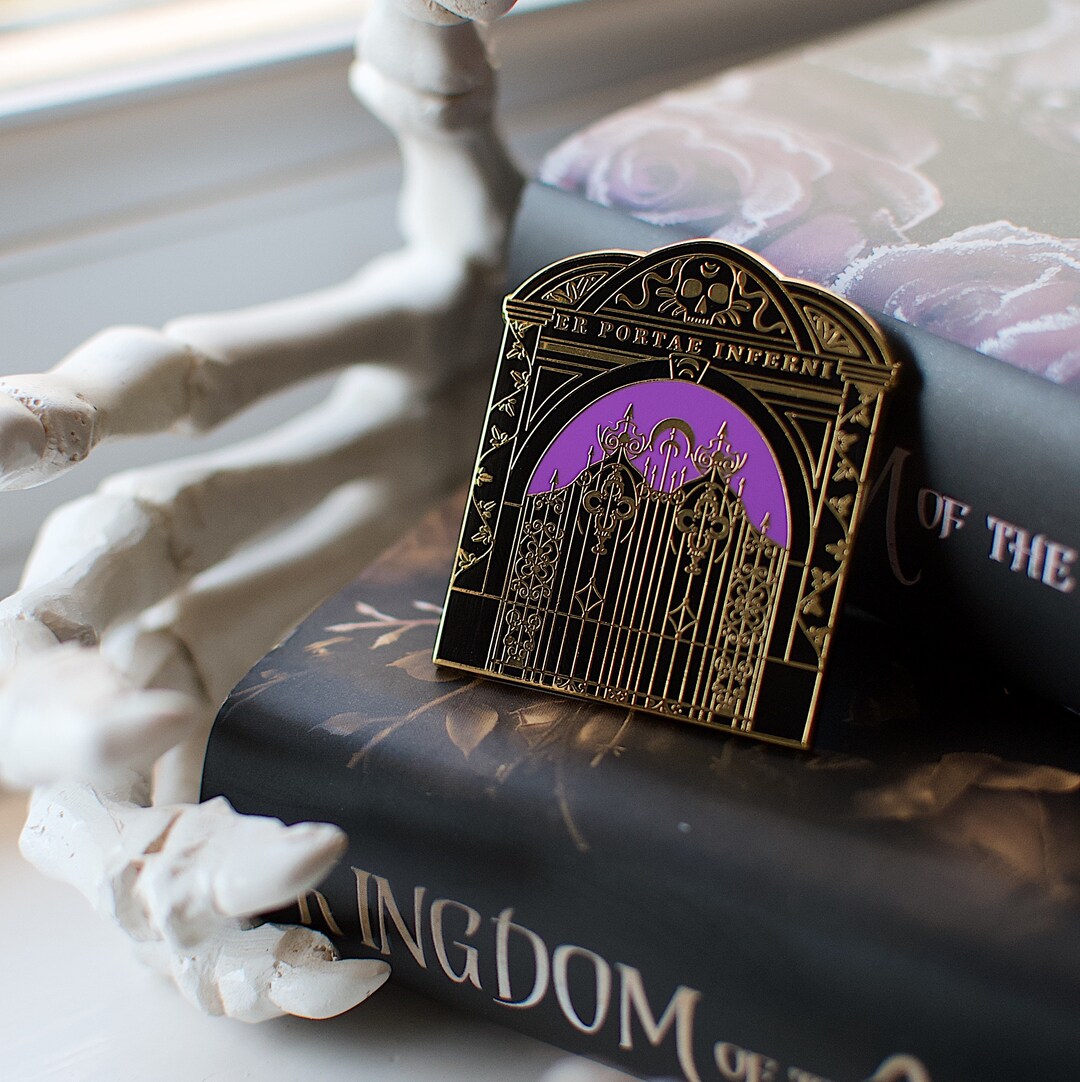 Kingdom of the Wicked Gates of Hell Enamel Pin PURPLE VARIANT - Etsy