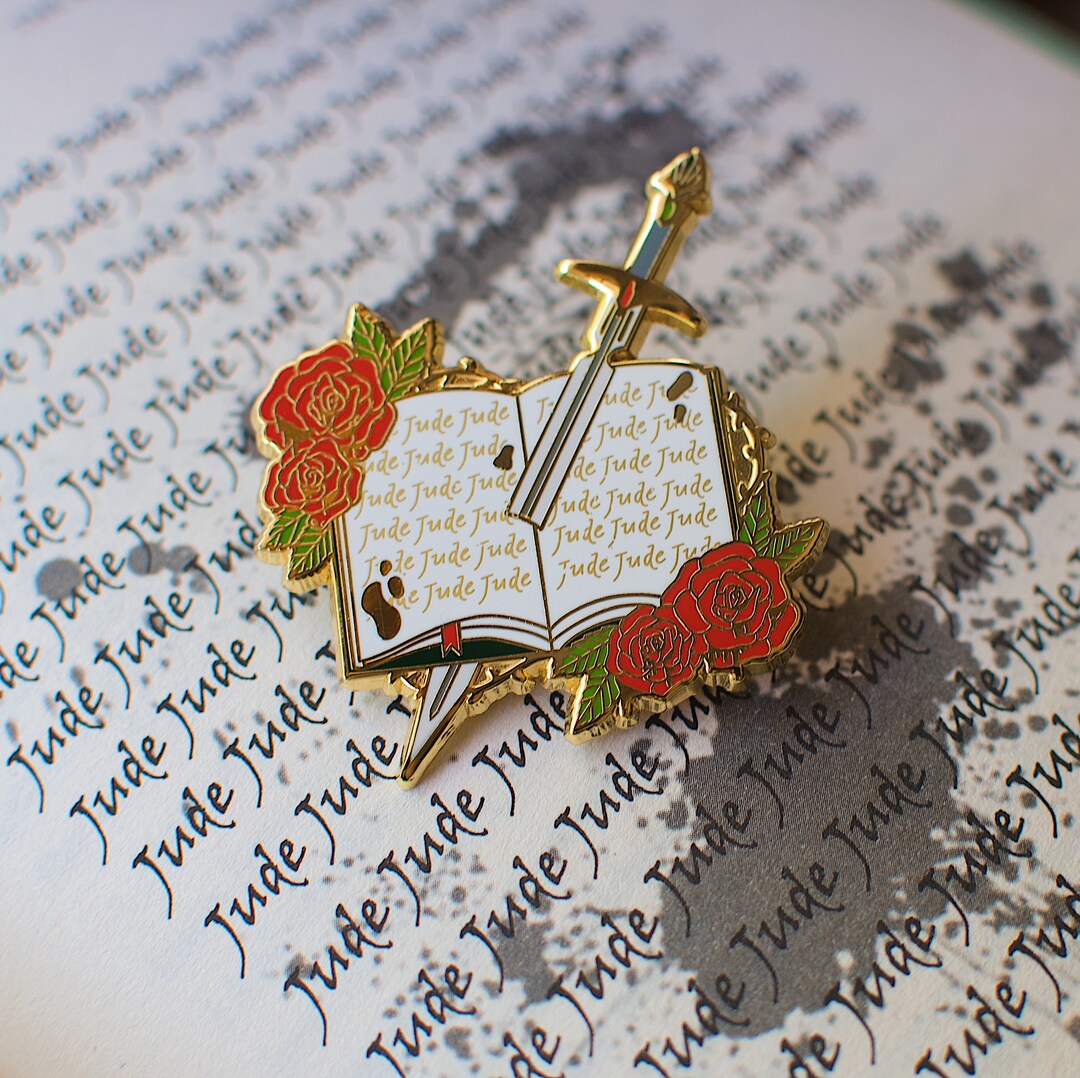 Jude Jude Jude Bookish Enamel Pin - Etsy