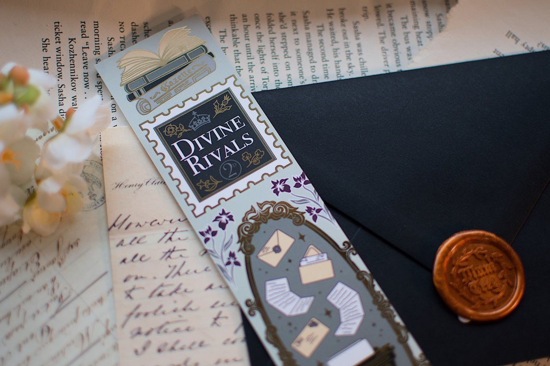 Divine Rivals Foil Bookmark - Etsy