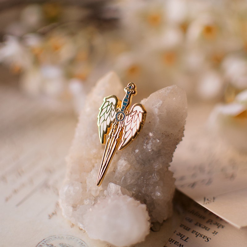 Sword Enamel Pin - Etsy