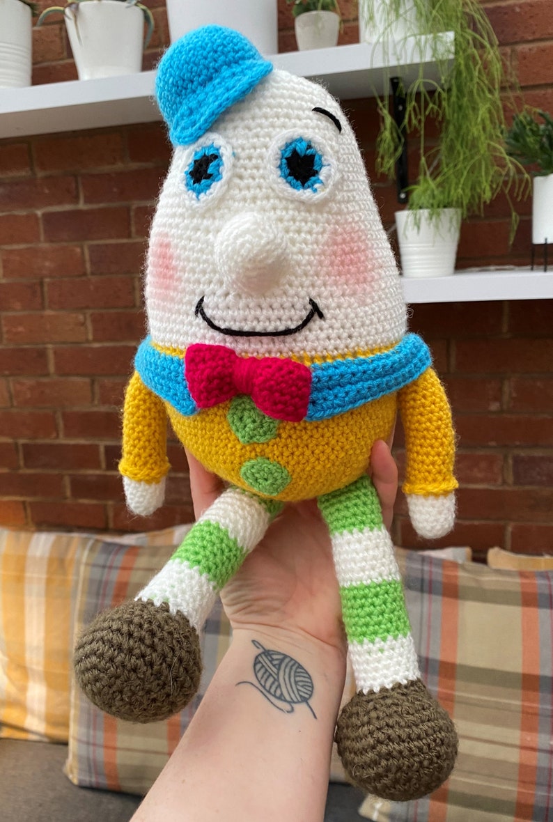 Humpty Dumpty Crochet Pattern | Amigurumi Pattern | PDF Download - Etsy