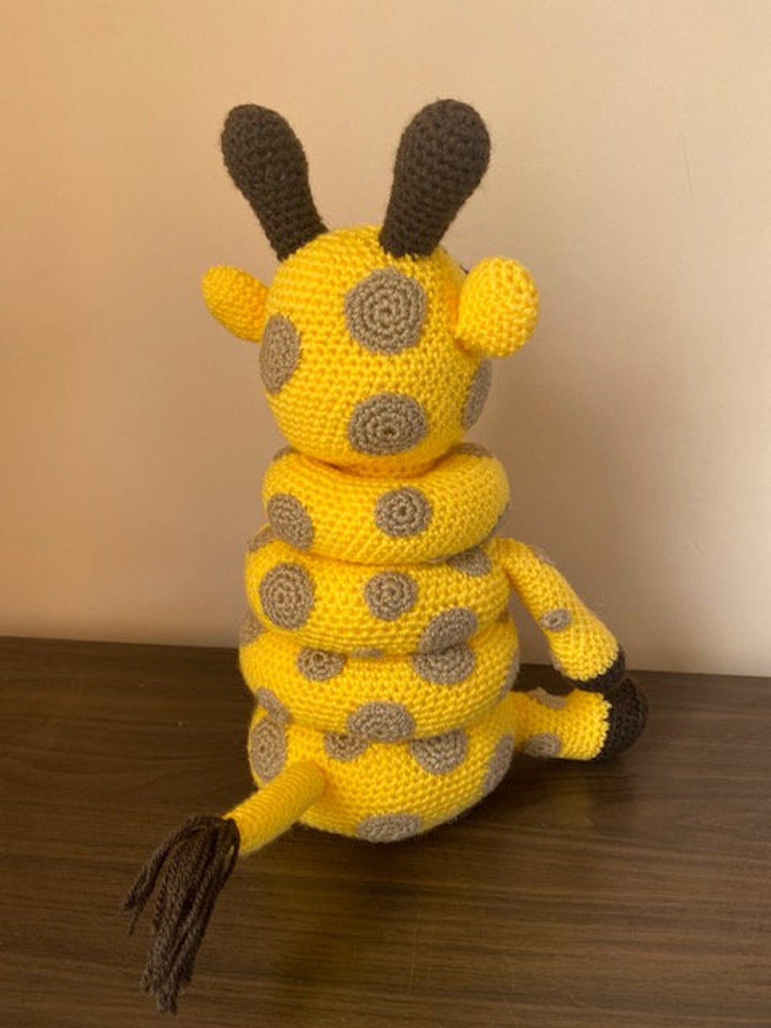 Giraffe Ring Stacker Crochet Pattern | Amigurumi Toy | PDF Download - Etsy