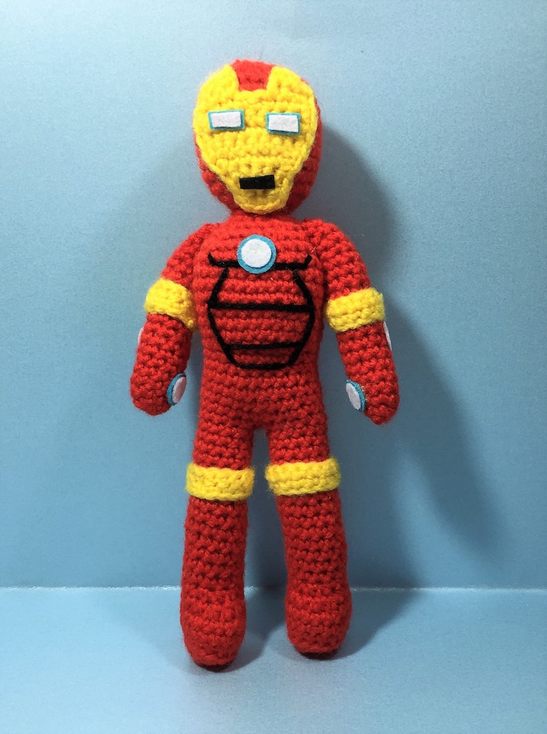 Superhero Crochet Patterns | Amigurumi Pattern | PDF Download - Etsy