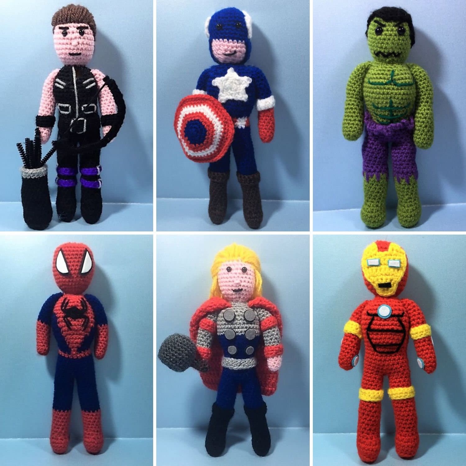 CROCHET PATTERN: Superhero Crochet Patterns Amigurumi | Etsy