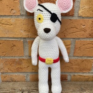 PDF Crochet Pattern | Danger Mouse Crochet Pattern | Danger Mouse ...
