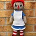 PDF Crochet Pattern Raggedy Ann Rag Doll Crochet Pattern Amigurumi ...