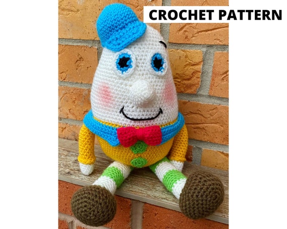 PDF CROCHET PATTERN: Humpty Dumpty Crochet Pattern Humpty | Etsy