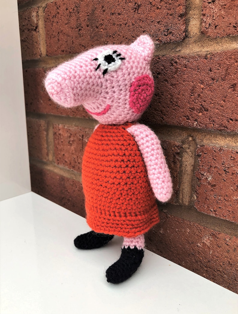 PDF Crochet Pattern | Peppa Pig Crochet Patterns | Amigurumi Pattern ...