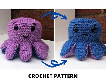 Inside Out Octopus Plush - Etsy