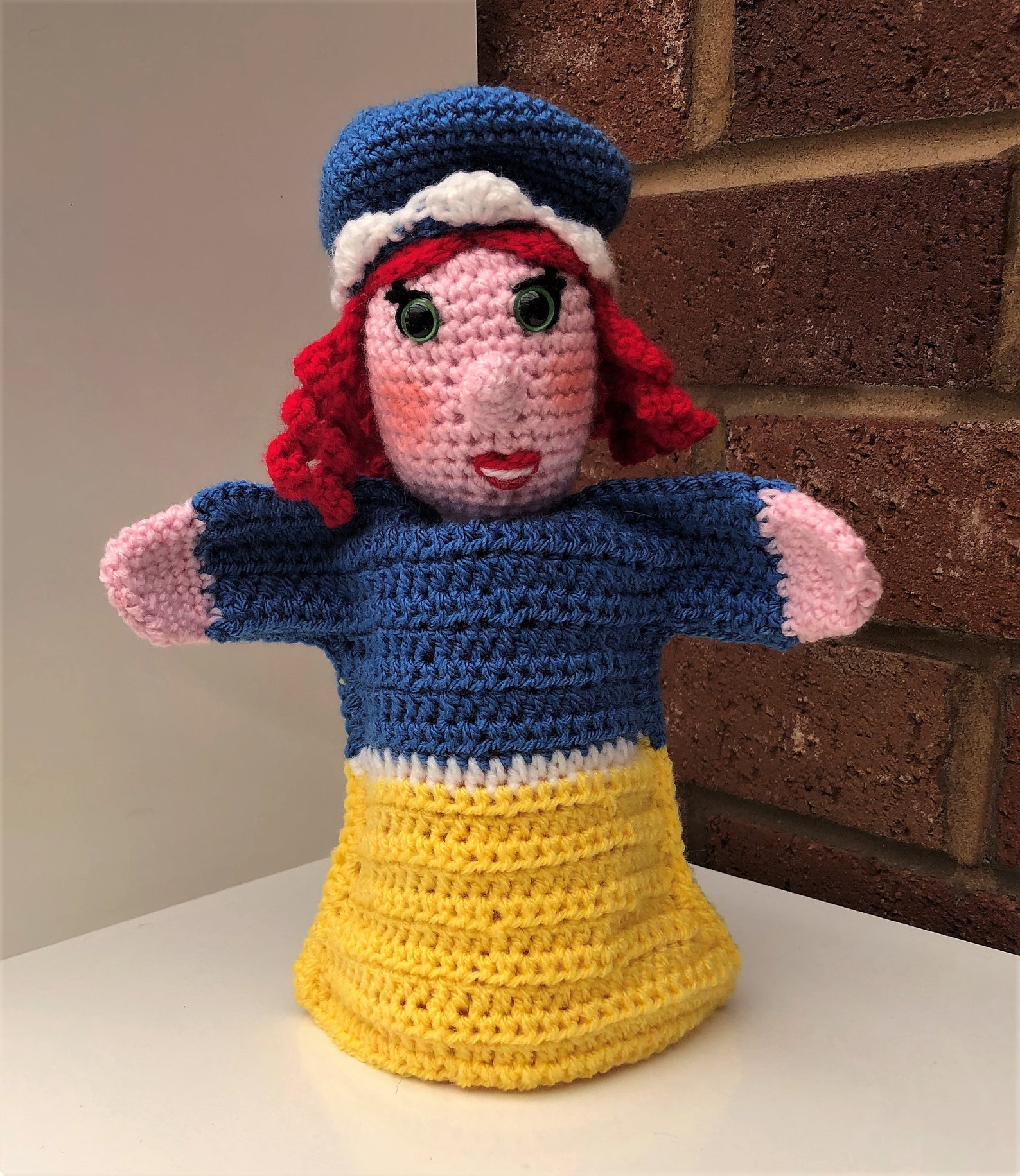 PDF Crochet Pattern | Punch and Judy Hand Puppets | Crochet Pattern ...