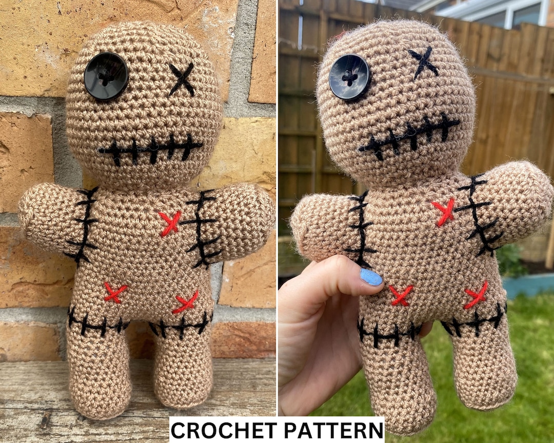 PDF CROCHET PATTERN: Voodoo Doll Crochet Patterns Voodoo - Etsy
