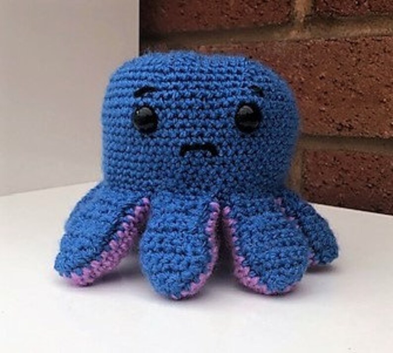 CROCHET PATTERN: Communication Toy inside Out Octopus | Etsy