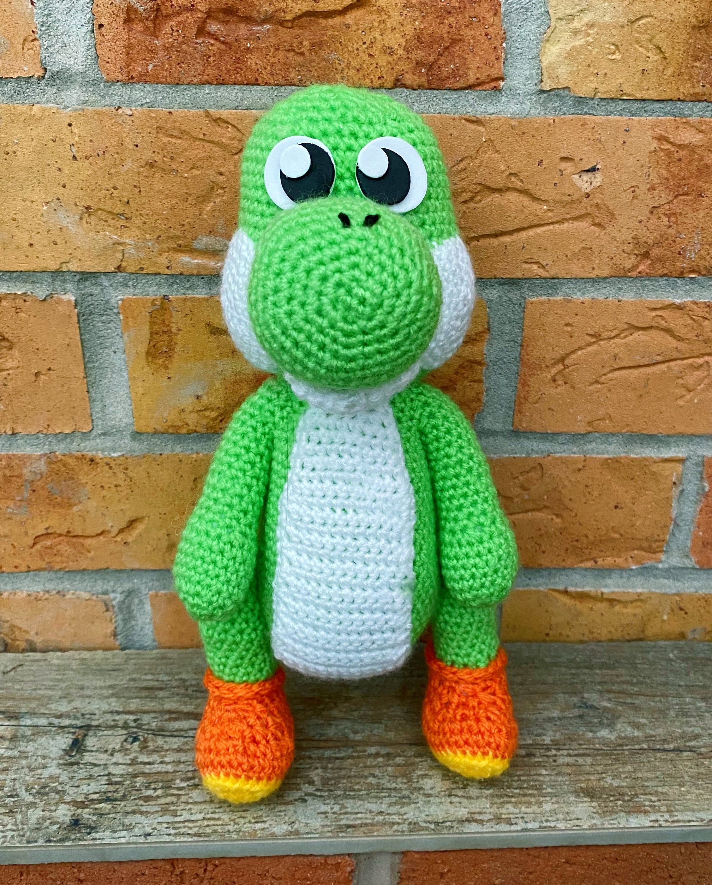 PDF CROCHET PATTERN: Super Mario Crochet Collection Yoshi | Etsy