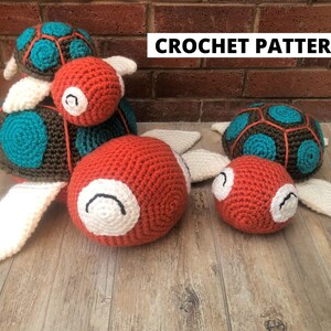 PDF CROCHET PATTERN: Turtle Crochet Pattern Crochet Turtles | Etsy