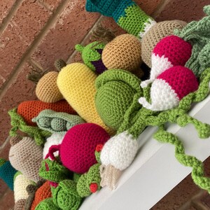 22 Vegetables Crochet Patterns | Soft Play Vegetables | Amigurumi ...