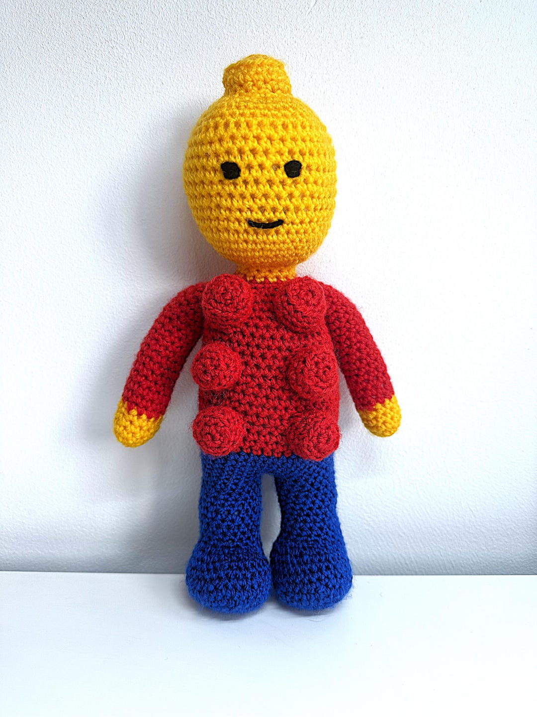 PDF Crochet Pattern | Lego Man Crochet Pattern | Lego Man | Amigurumi ...