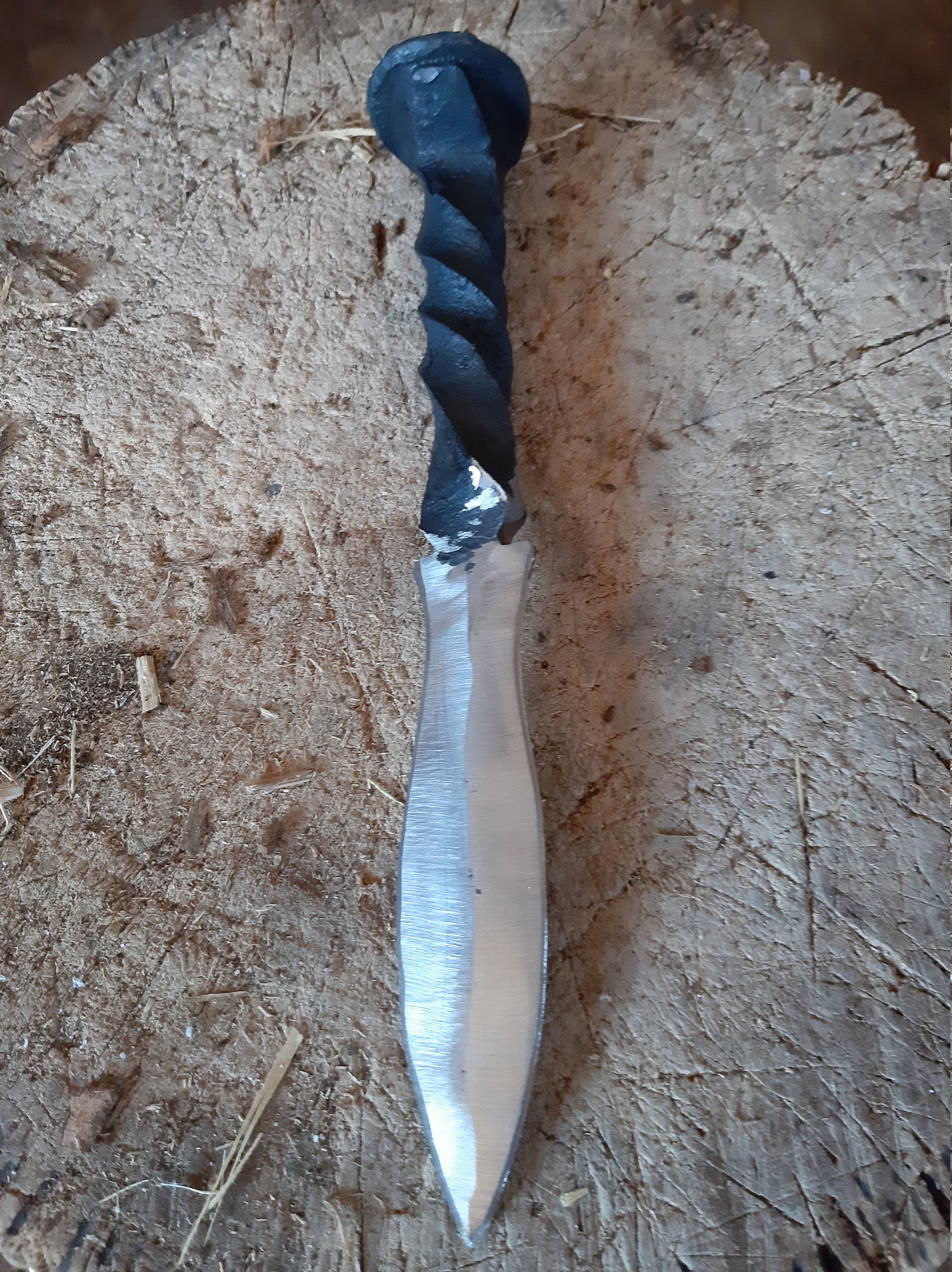 Railroad Spike Knife - Etsy