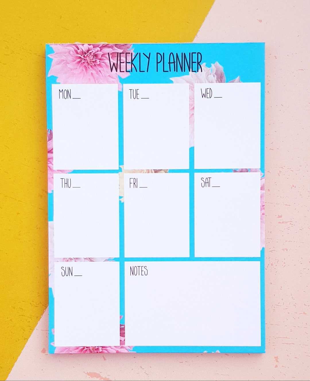 Weekly Planner, Meal Planner, 50 Sheets Versatile Planner, Undated Mini ...