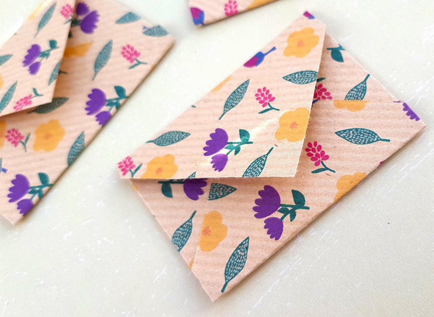 Mini Kraft Envelopes , Journal Embellishments, Art and Craft Stationary ...