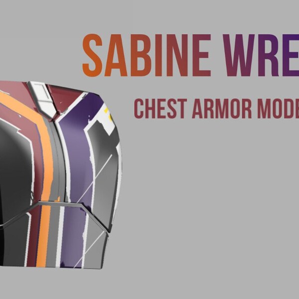 Sabine Wren Armor Pattern - Etsy