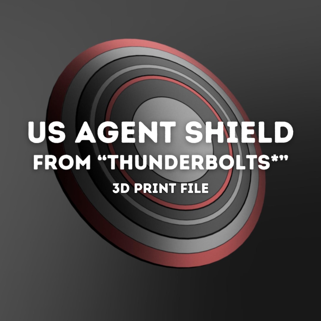 US Agent Shield 3d Print File - Etsy
