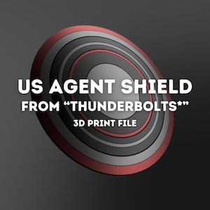 US Agent Shield 3d Print File - Etsy