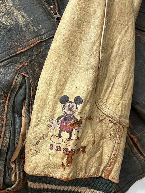 Walt Disney Studios Leather Bomber Jacket for the Rel… - Gem