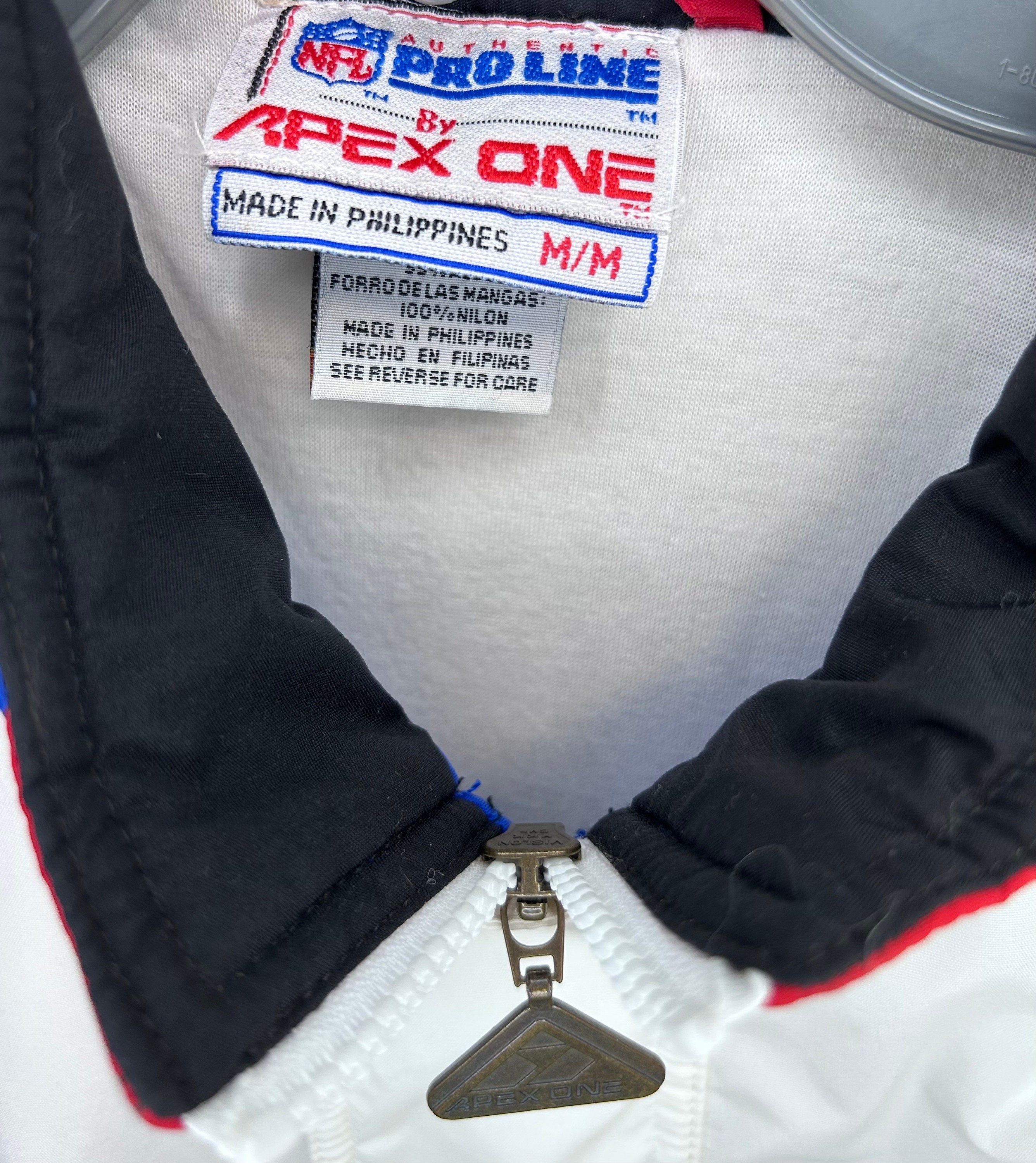 90s NFL Giants Windbreaker Jacket Authentic Proline by Apex One - Etsy