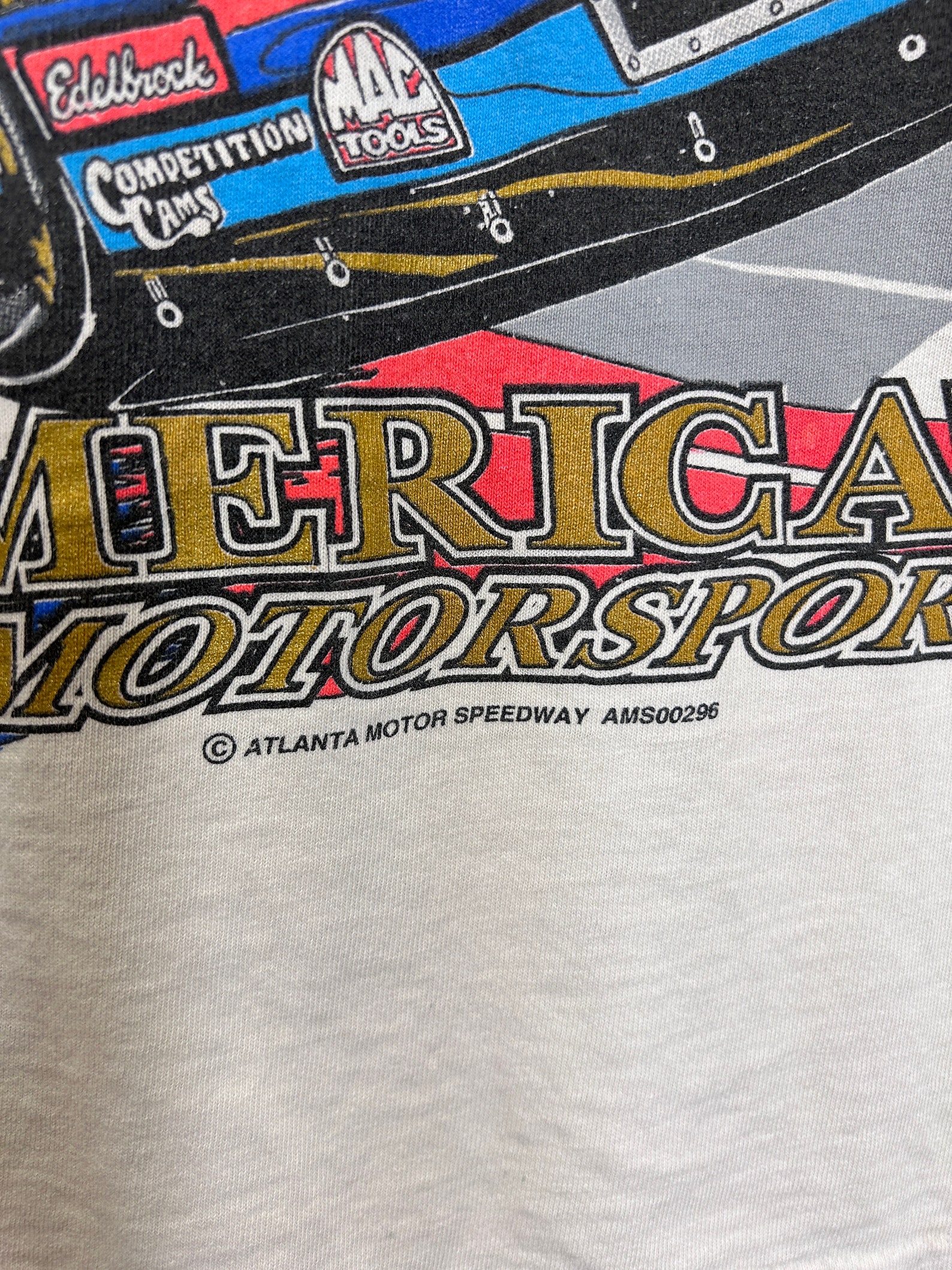 1996 Nascar Racing Atlanta Motor Speedway Single Stitch Graphic Tee - Etsy