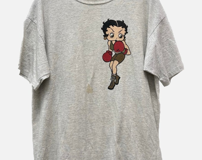 1993 Betty Boop Boxer Graphic Tee - Etsy