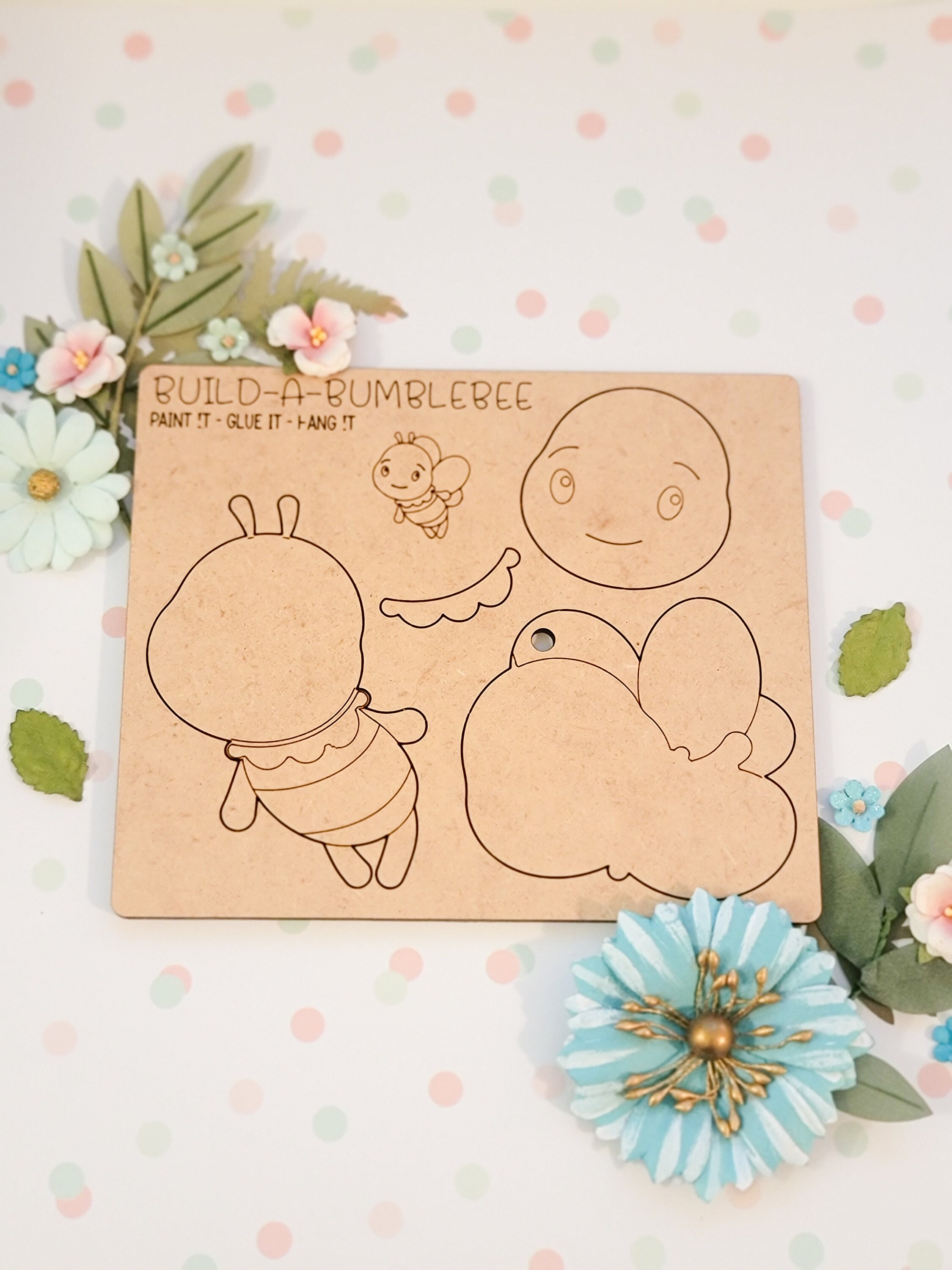 Spring Bee Kids Craft - Etsy