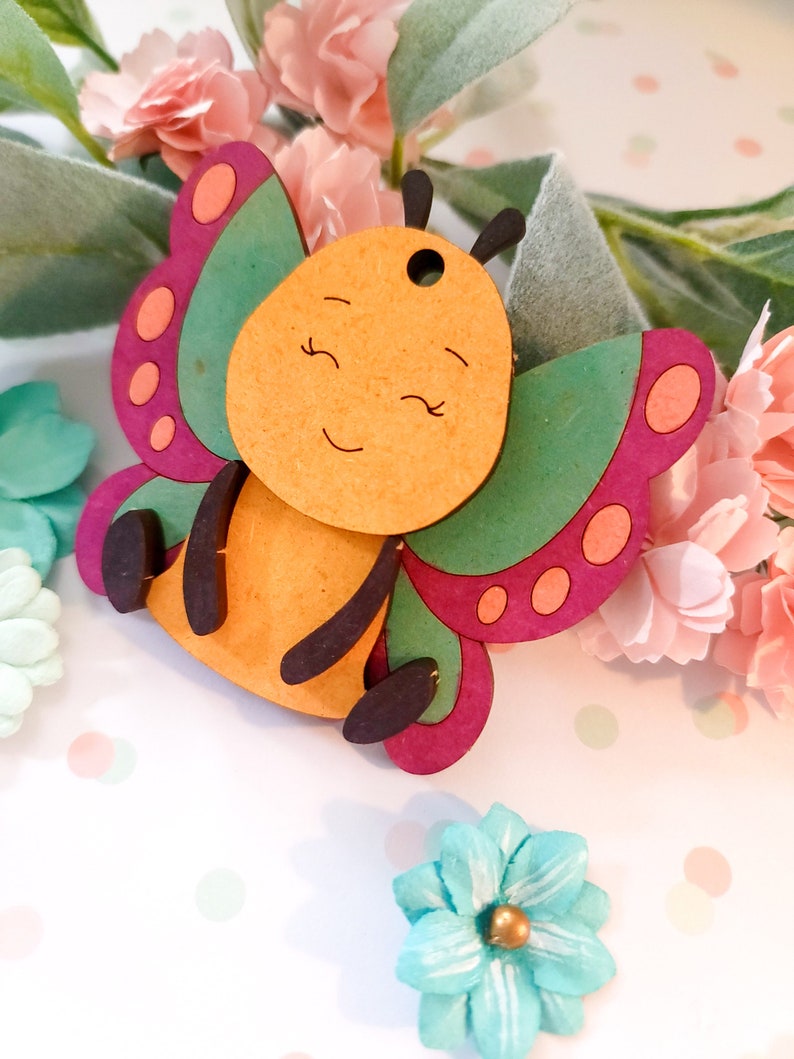 Spring Butterfly Kids Craft - Etsy