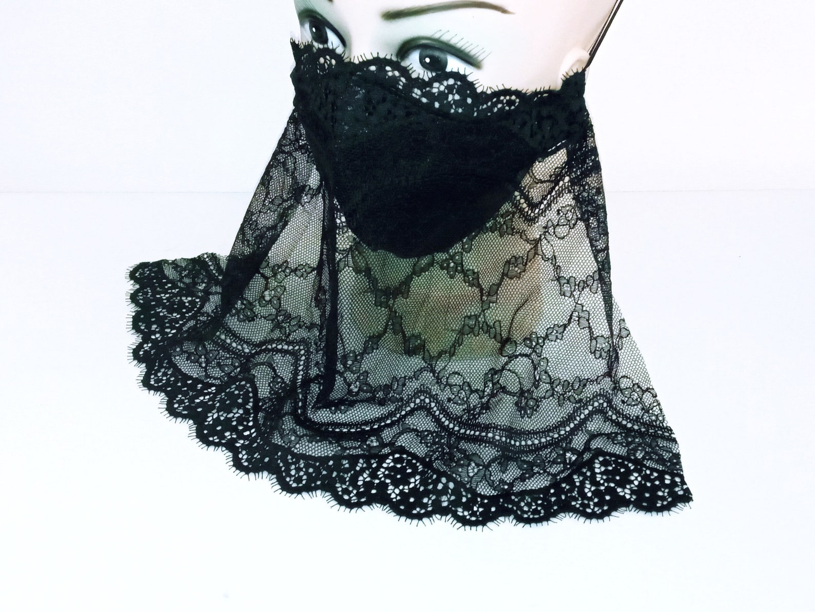 Embroidered Veil Face Mask Belly Dancer Veil Mask Face Mask - Etsy