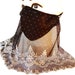 Black Lace Veil Face Mask Anatomical Silk Satin Face Mask Halloween ...