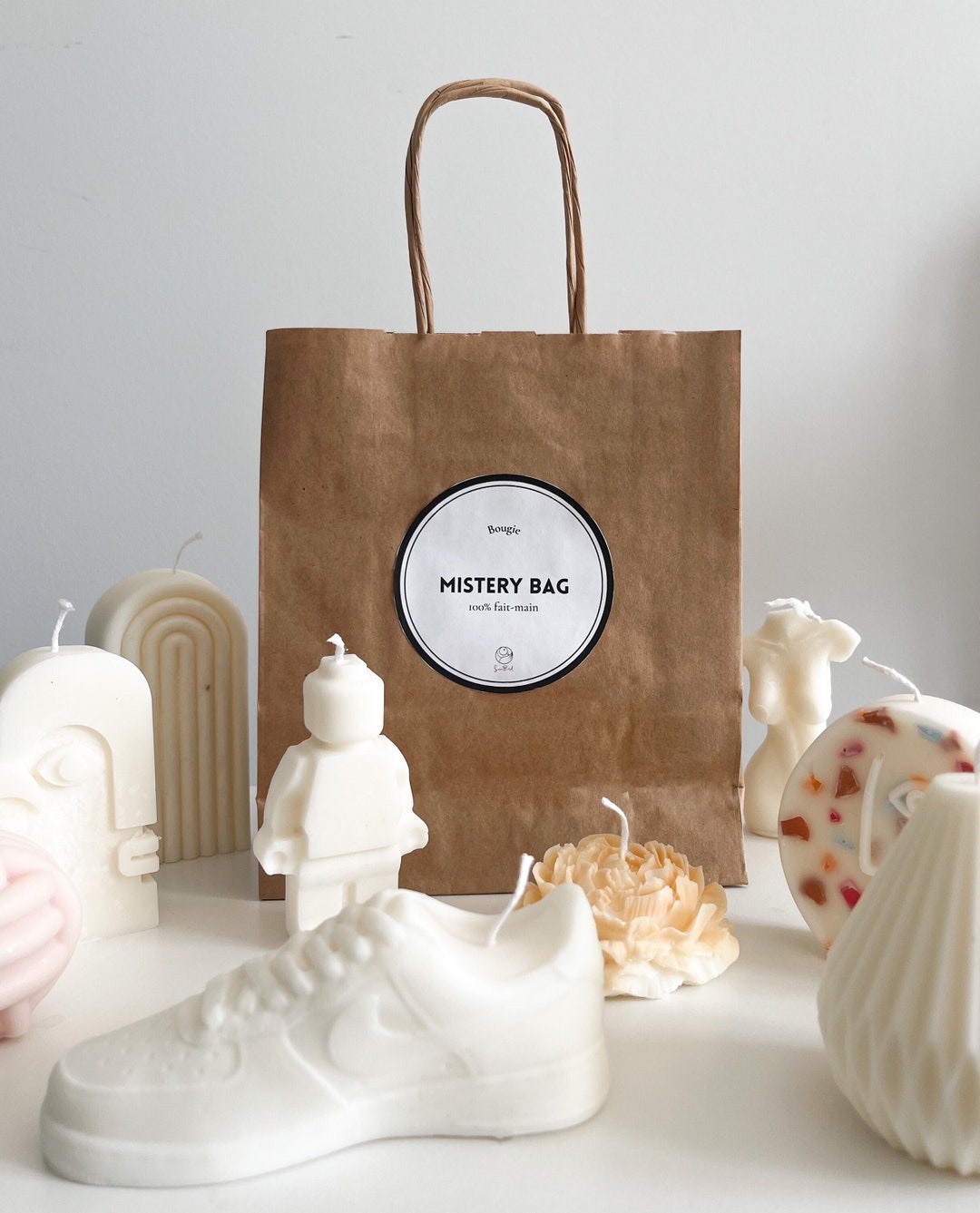 Mistery Bag Handmade Candle Surprise Box Mystery Box Original Gift ...