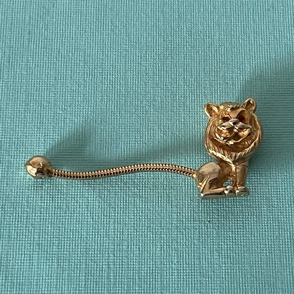 Lion Pin - Etsy