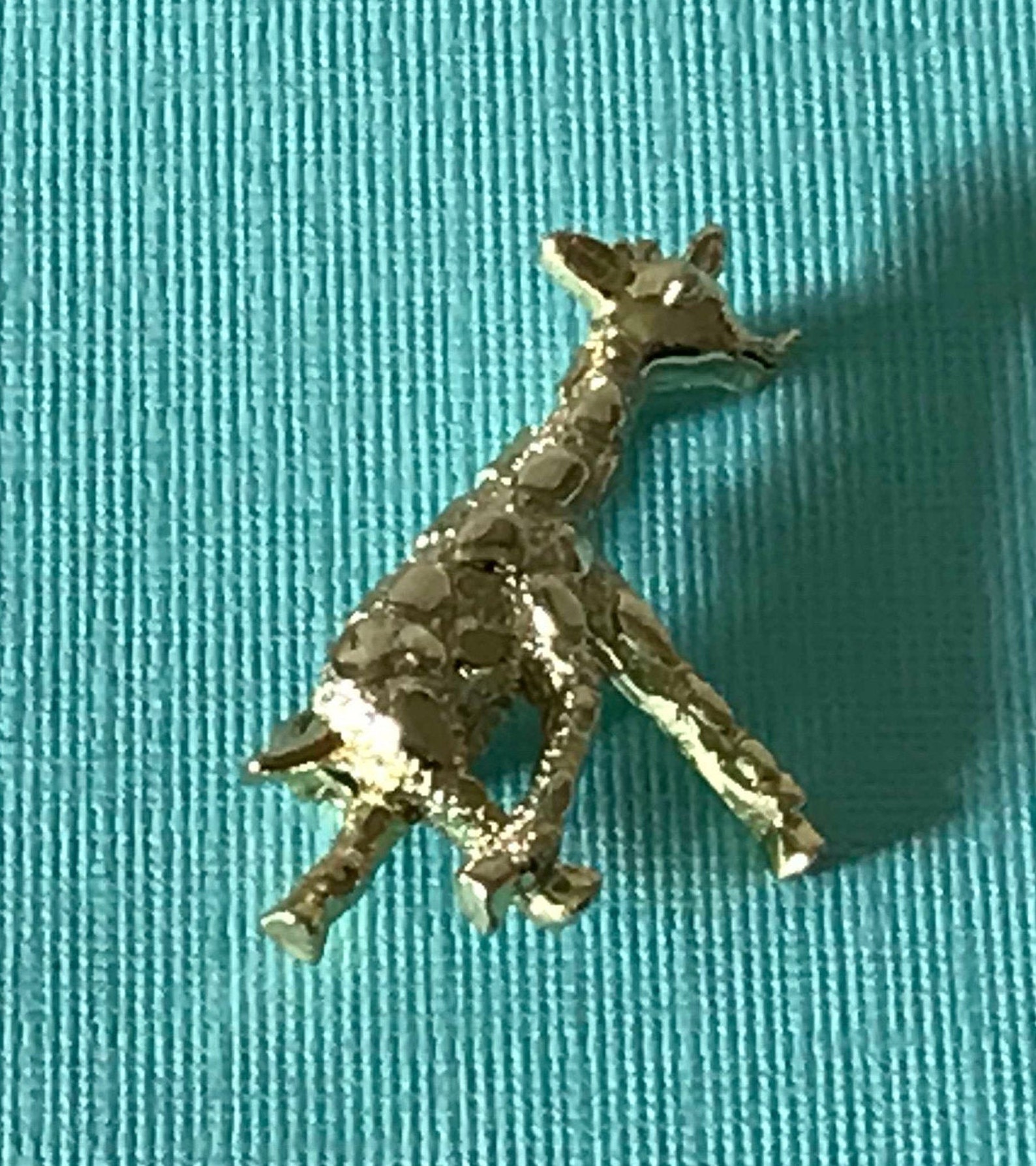 Vintage Giraffe Brooch Gold Giraffe Pin Zoo Animal Pin - Etsy