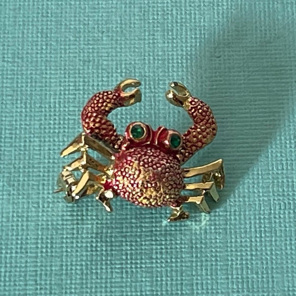 Crab Brooch - Etsy