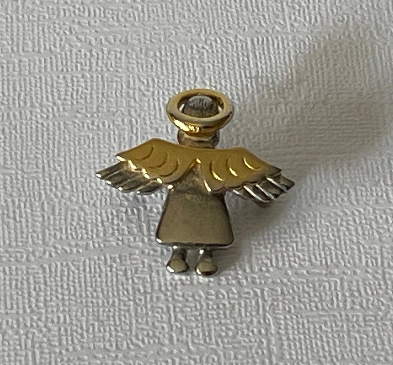 Vintage Angel Brooch, Signed Angel Pin, Angel Pendant, Gold Angel Pin ...