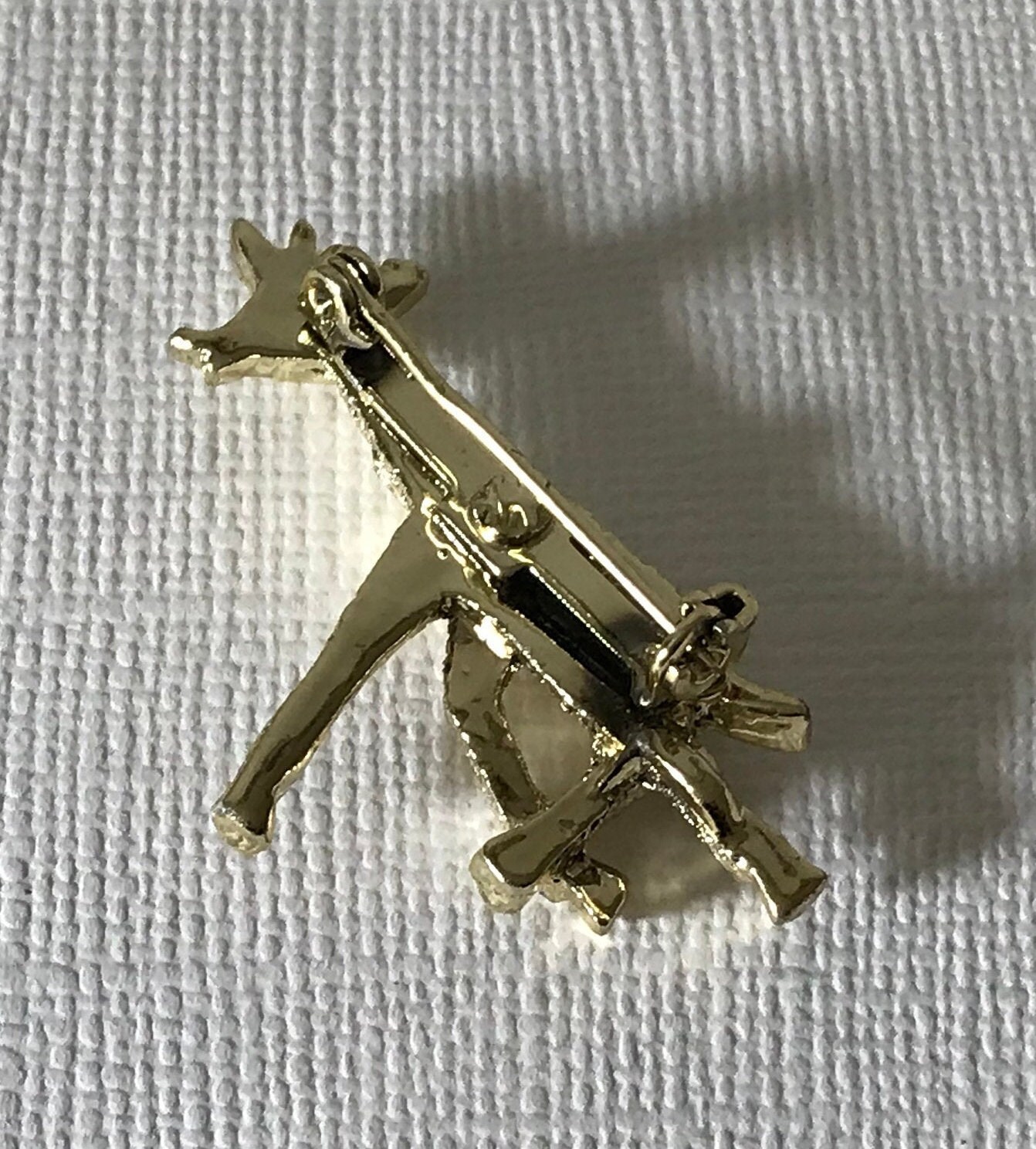 Vintage Giraffe Brooch Gold Giraffe Pin Zoo Animal Pin - Etsy