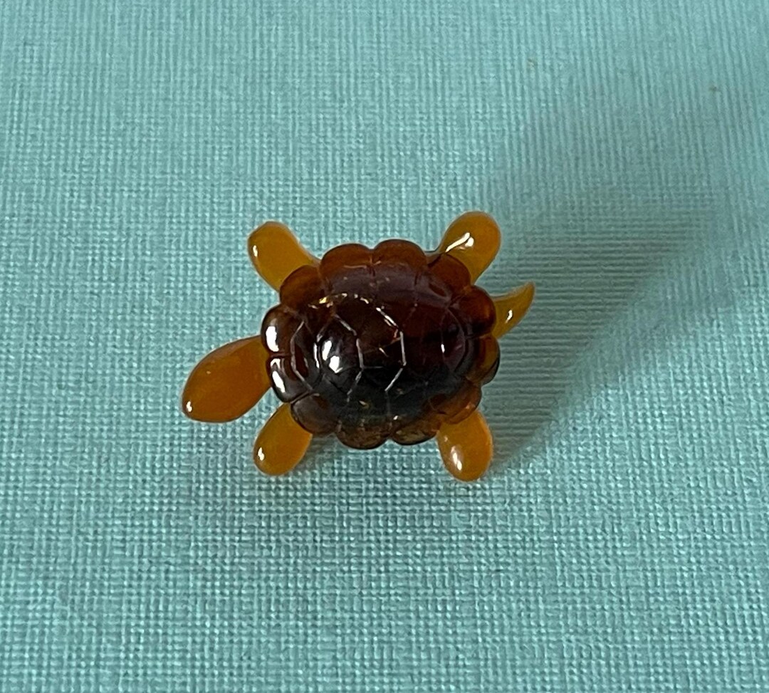 Vintage Turtle Pin, Hand Carved Turtle Brooch, Snapping Turtle, Sea ...
