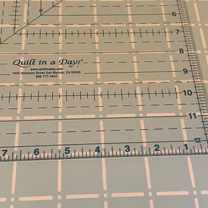 Various Square Hard Plastic Quilting Measuring Tools - Etsy