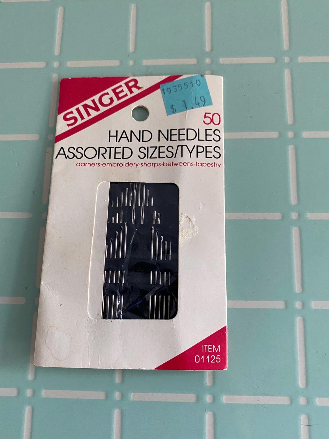 Singer Hand Sewing Needles - Etsy
