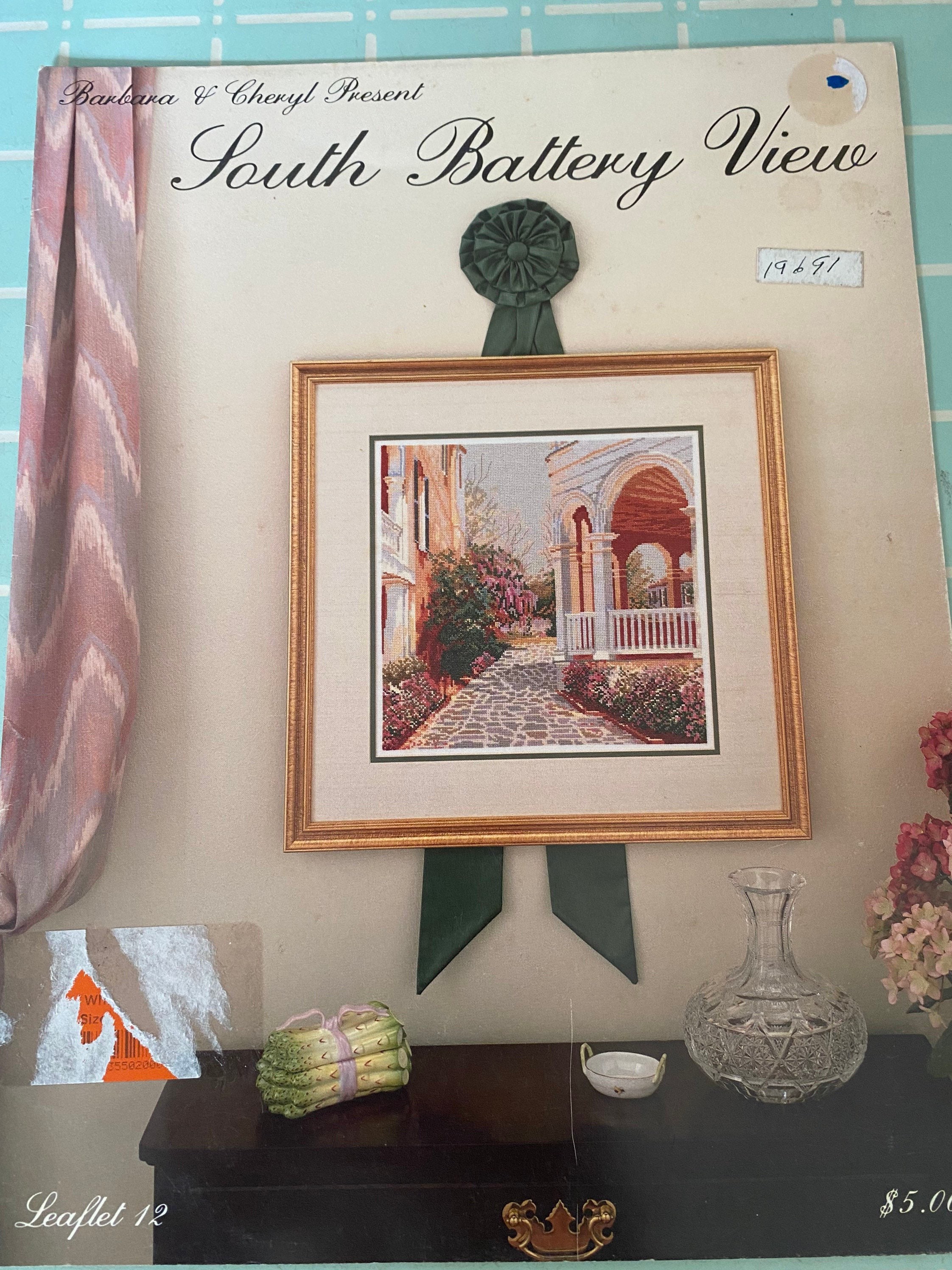 South Battery View Counted Cross Stitch Pattern - Etsy